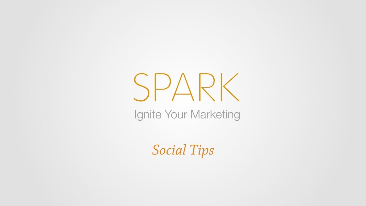 Spark - Social Tips - YouTube