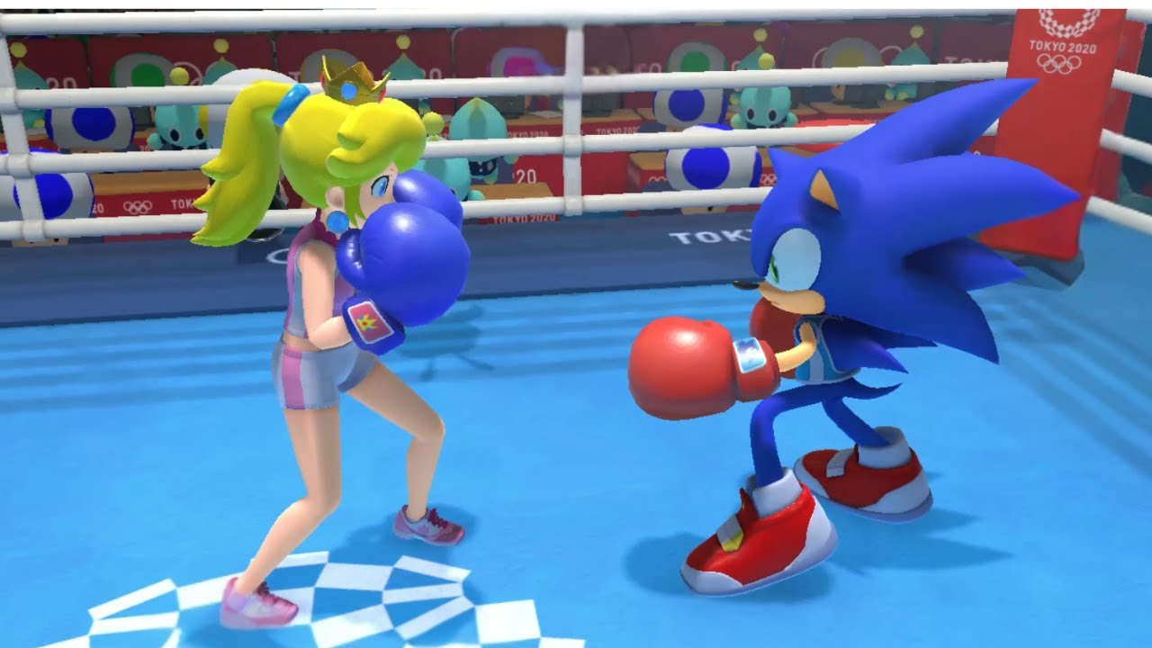 Boxing ( Hard ) Gameplay Mario & Sonic At The Olympic Games Tokyo 2020 ...