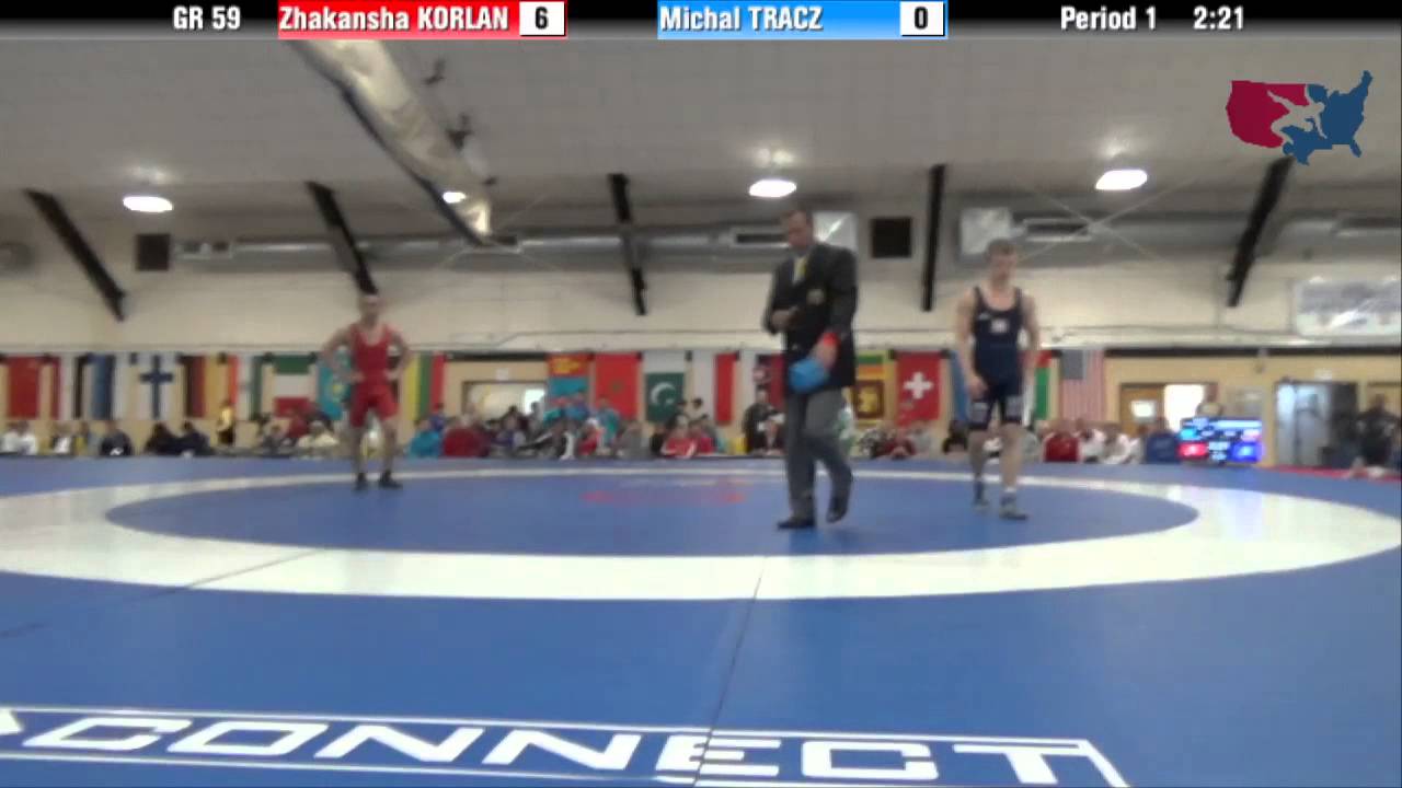 59 KG QF - Zhakansha Korlan (KAZ) vs Michal Tracz (POL) - YouTube