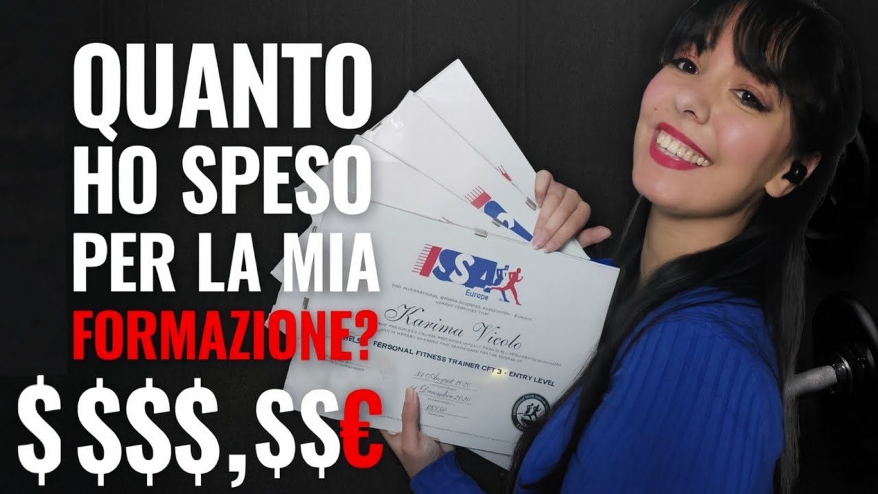 DIVENTARE PERSONAL TRAINER, QUANTO HO SPESO? $$$$,$$€ - YouTube