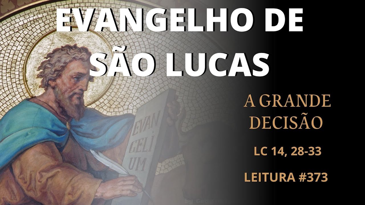 #373 A GRANDE DECISÃO LC 14, 28-33 | Diário Espiritual Canção Nova I ...