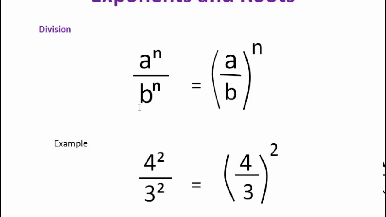 powers and exponents gcse.maths made easy - YouTube