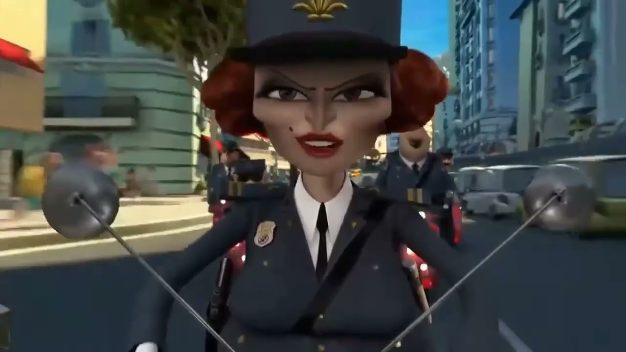 Madagascar 3 car chase (Reversed) - YouTube