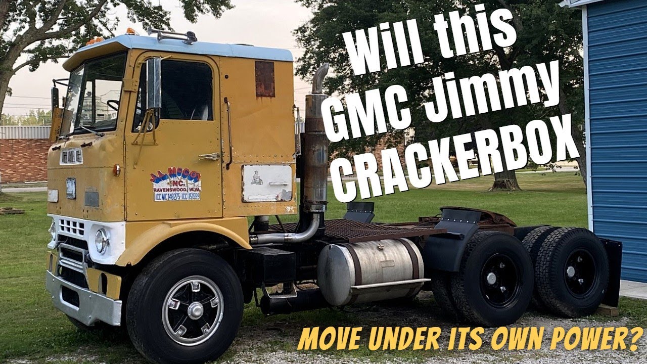 GMC "Jimmy" CRACKERBOX Detroit Diesel 8V-71 Cabover Semi Truck - YouTube