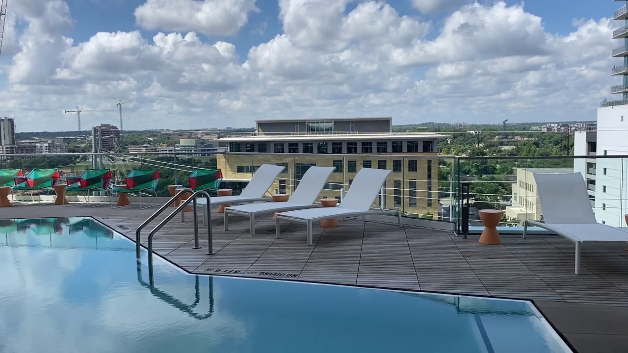 The Independent Austin Pool 301 West Austin Tx 78701 - YouTube
