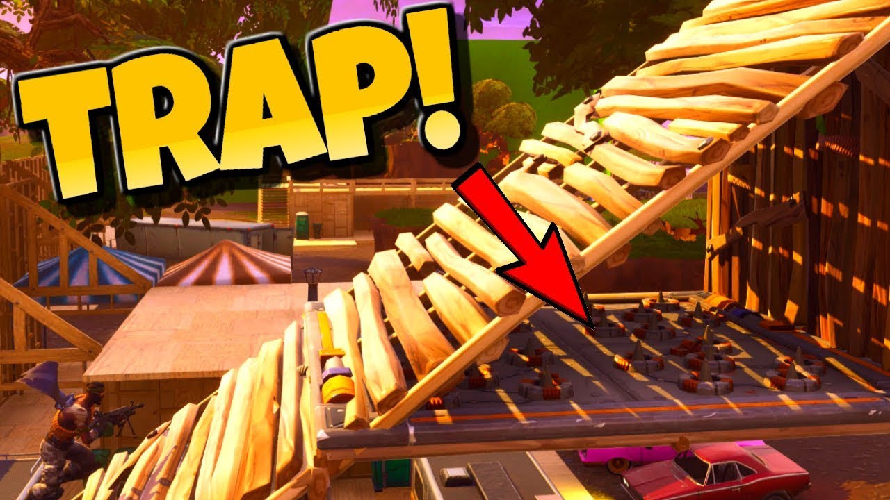TRAPS WORK THROUGH RAMPS | FORTNITE TRAP BUFF - YouTube