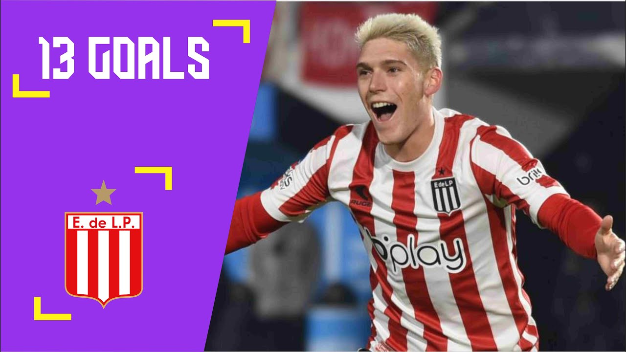 Benjamín Rollheiser 13 Goals for Estudiantes de la Plata - YouTube