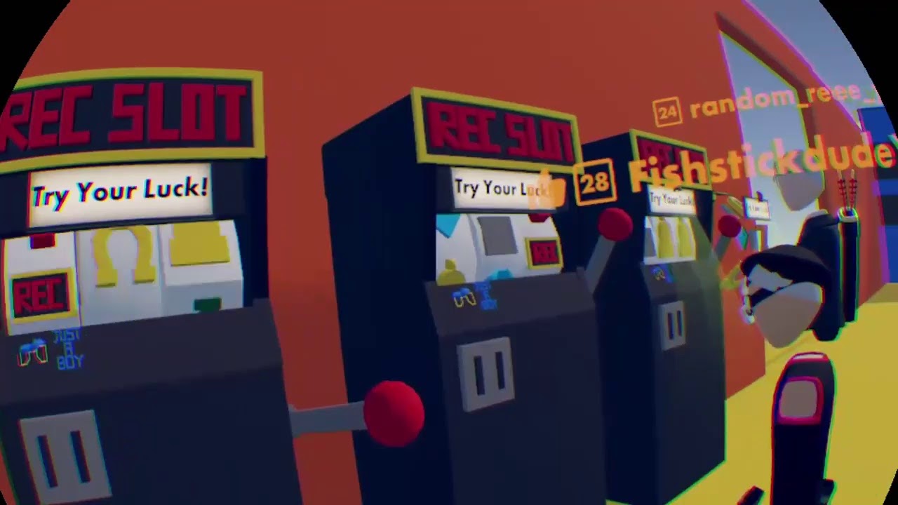 Rec room with fishstick dude - YouTube