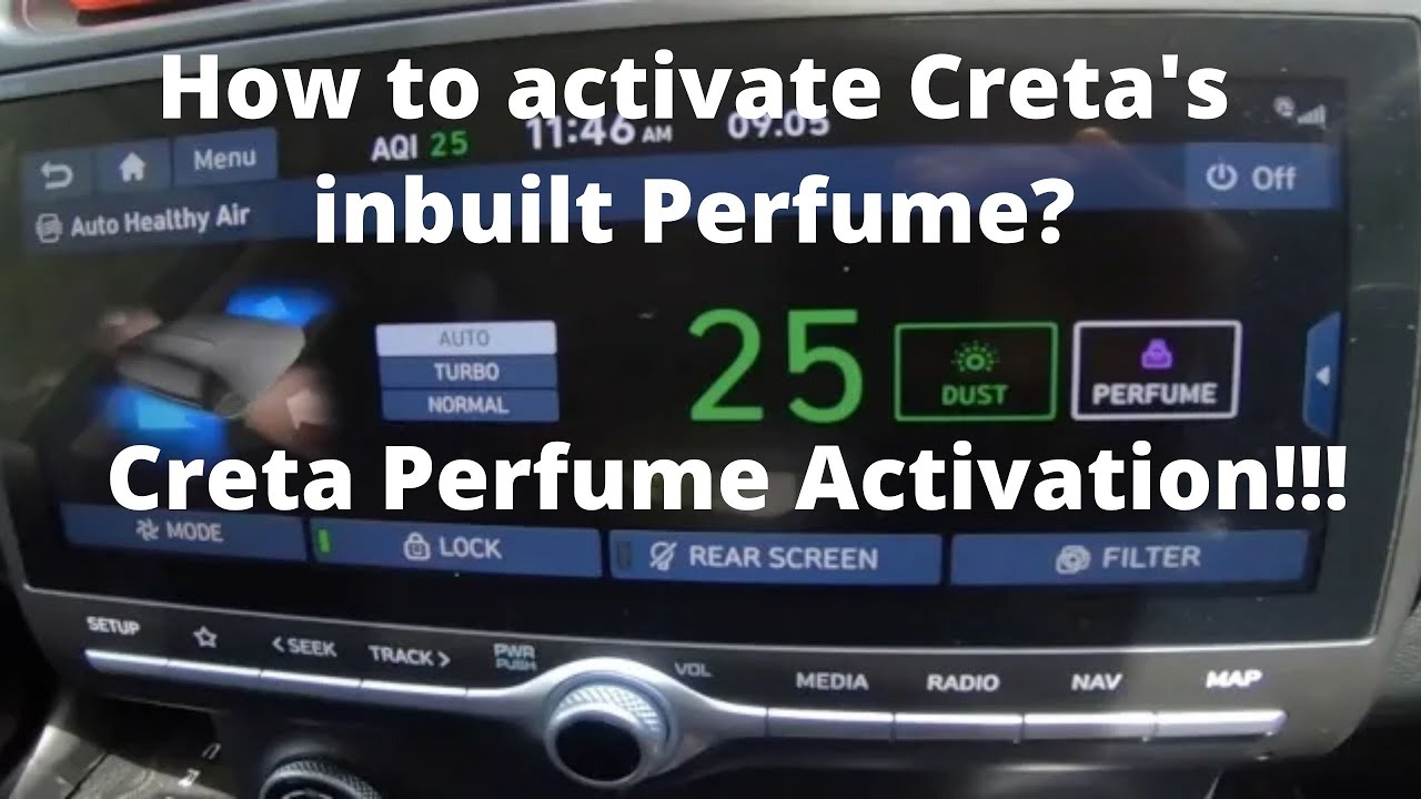 How to Activate Perfume in Your Creta 2020 SXO Automatic? Creta Perfume ...