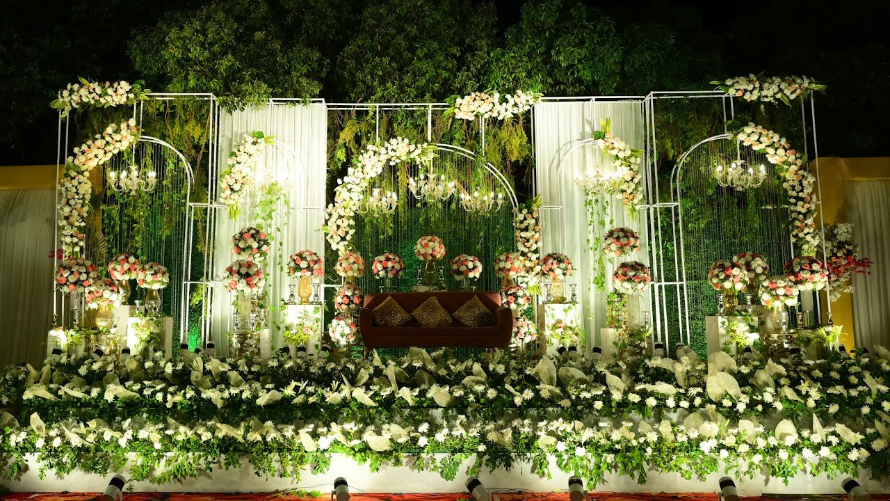 Fabulous Reception Decoration | Prince Events Rourkela | Wedding ...