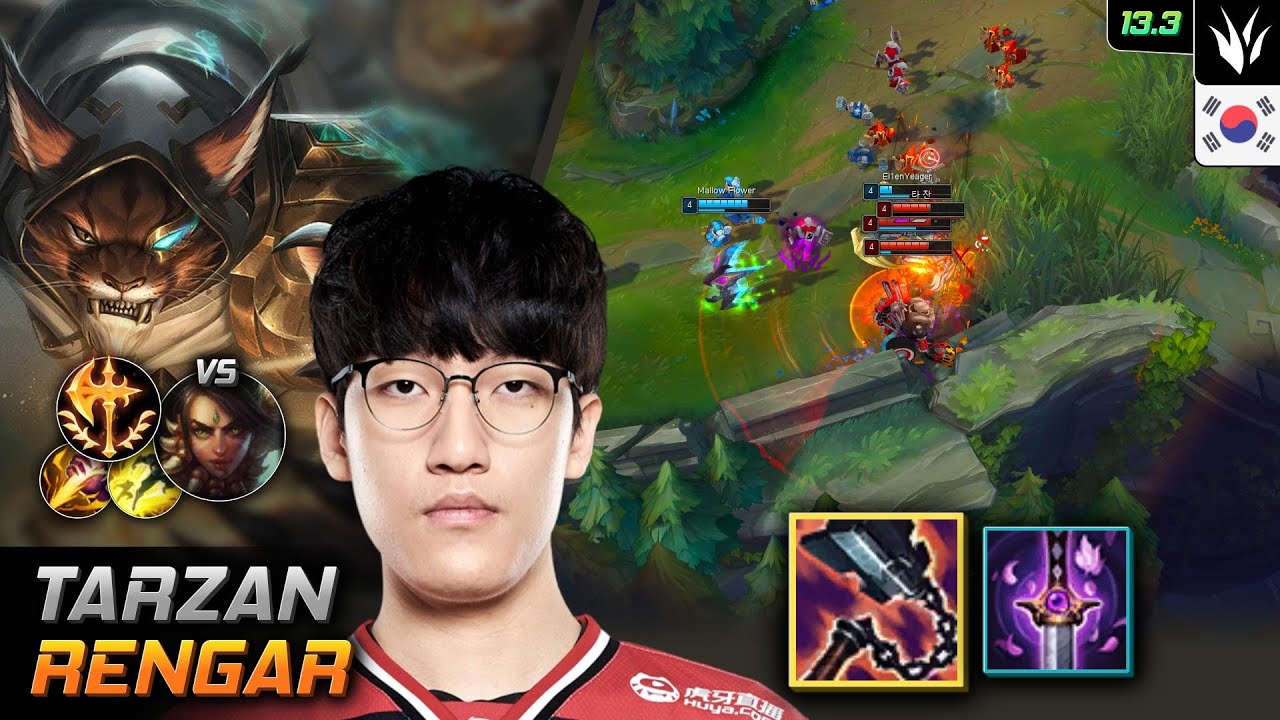 Tarzan Jungle Rengar Build Goredrinker Conqueror - Tarzan Rengar Match ...
