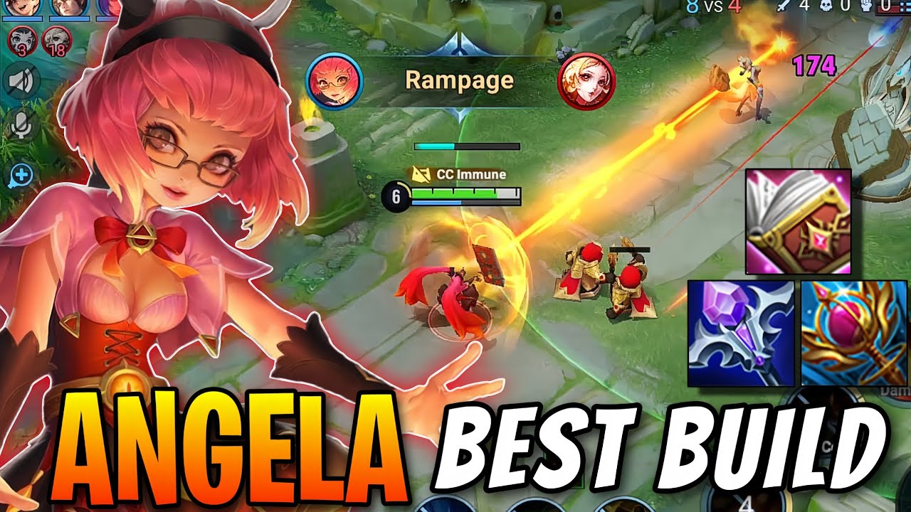 ANGELA - Mage Best Build | Solo Rank MVP Full Gameplay | Honor of Kings 2024 (Global) - YouTube