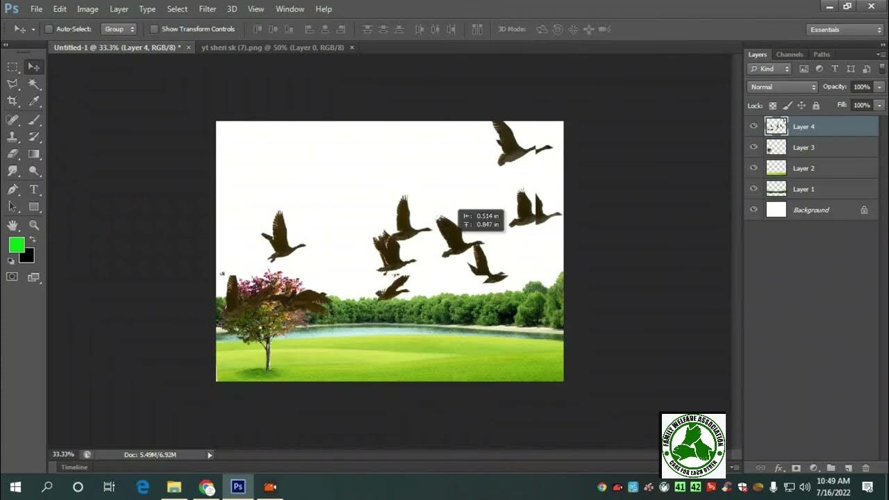 How to Use Photoshop for Beginners Class 3rd - YouTube