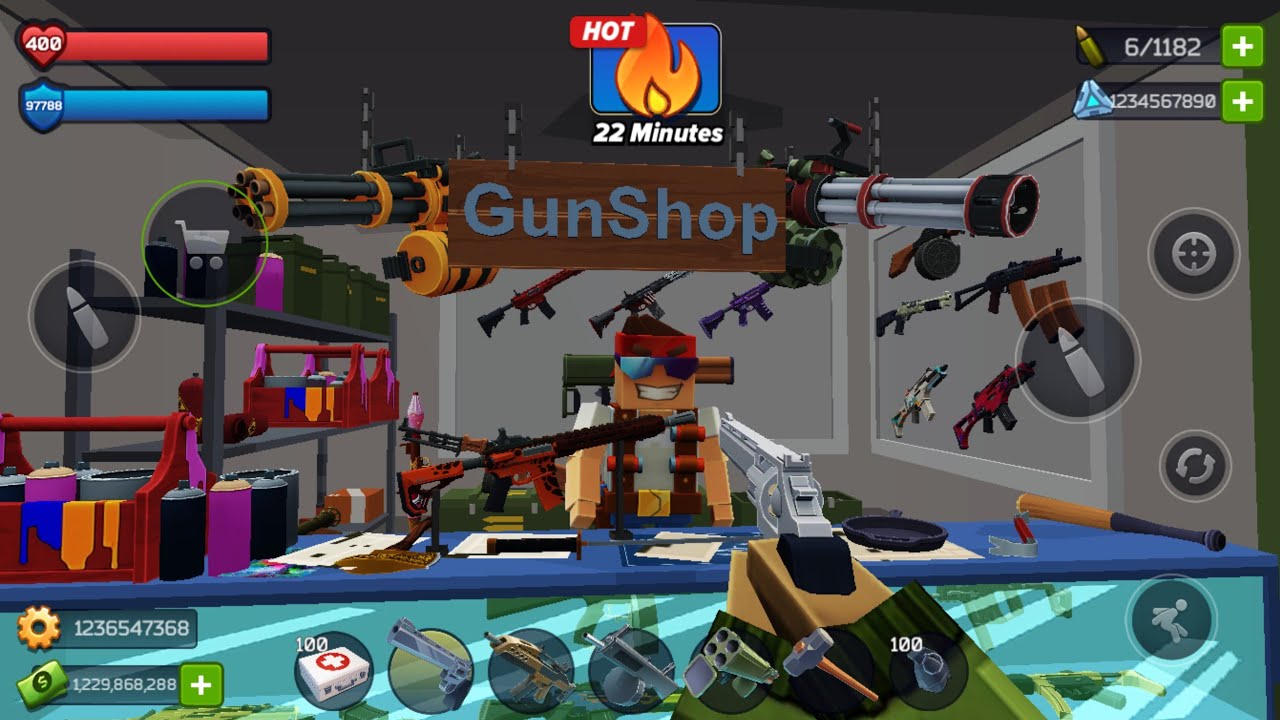 Pixel Combat: Zombies Strike Mega Update New Weapons Included - YouTube