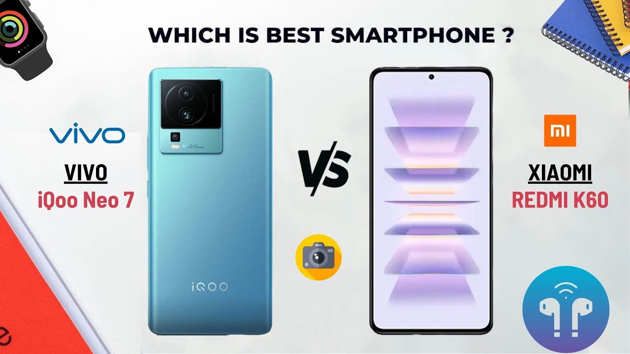 Vivo iQoo Neo 7 Vs Xiaomi Redmi K60 - Comparison🔥Review🔥Which is better? #comparison #speed # ...