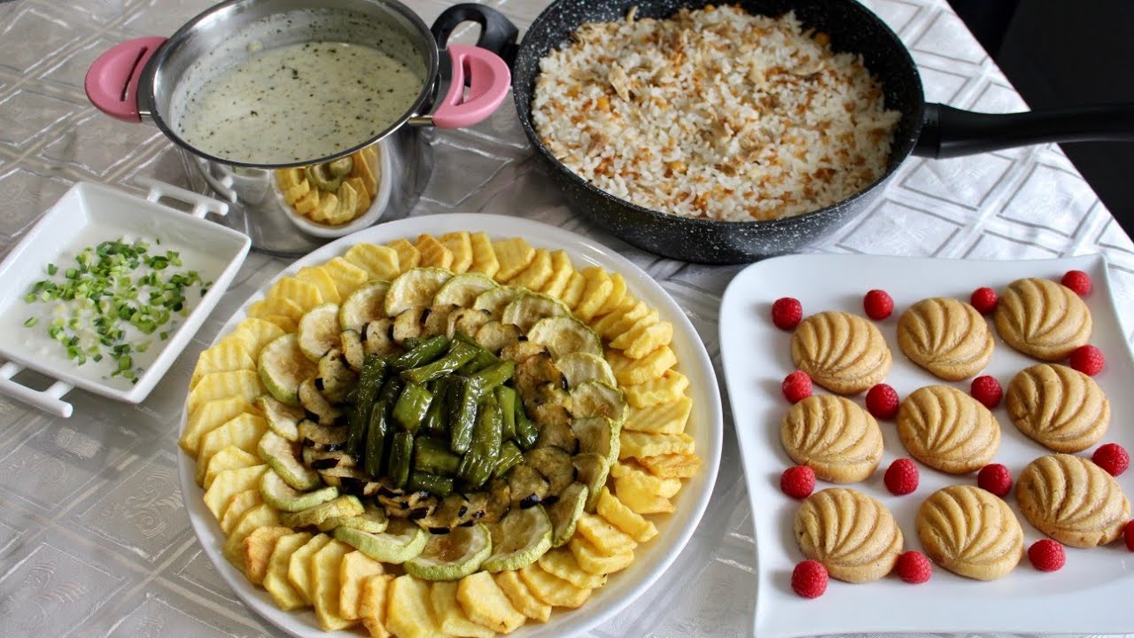 📢 BU MENÜ TAM BİR LEZZET ŞÖLENİ 1 SAATTE HEPSİ HAZIR ÇOK PRATİK KOLAY ...