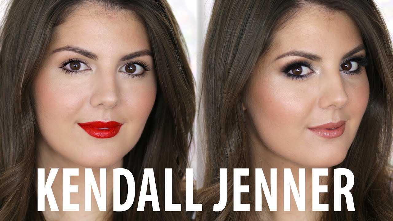 Kendall Jenner Drugstore Makeup Tutorial - 2 Looks In 1 | Sharon The ...