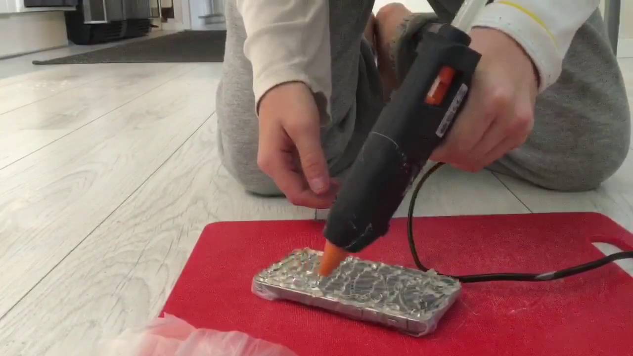 How to Make a Hot Glue Gun Case - YouTube