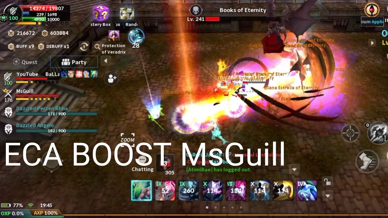 Cabal Mobile ECA BOOST LVL4 WAVE 15 I BaLLaretYoutube I Andromeda - YouTube