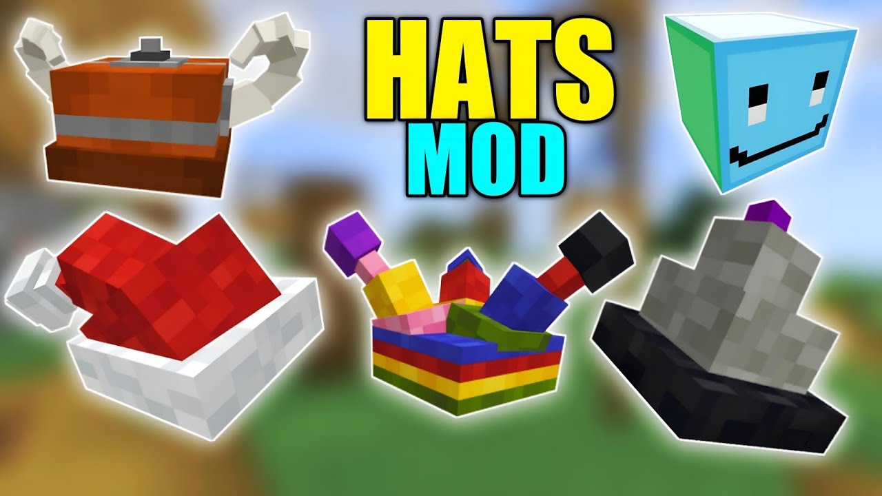 Minecraft Helloween Hats Mod | Minecraft Hats Mod - YouTube