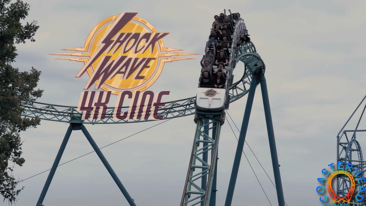 Shockwave - Six Flags Over Texas (Off-Ride) 4K Cine - YouTube