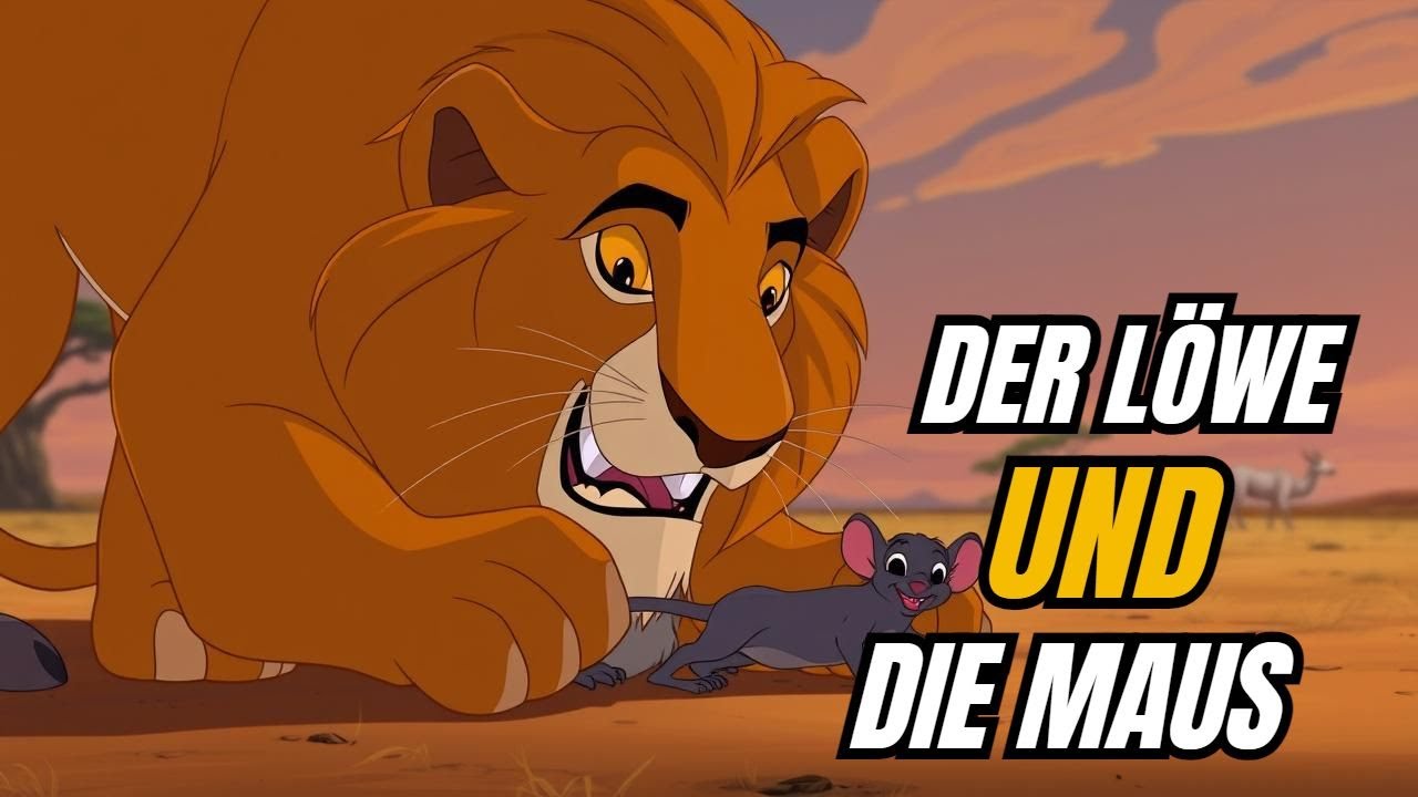 Der Löwe und die Maus | Eine Klassische Fabel von Äsop - YouTube