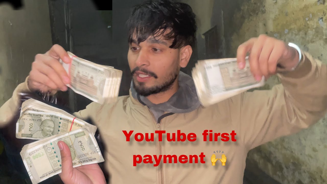 YouTube ki first payment aa gyi - YouTube