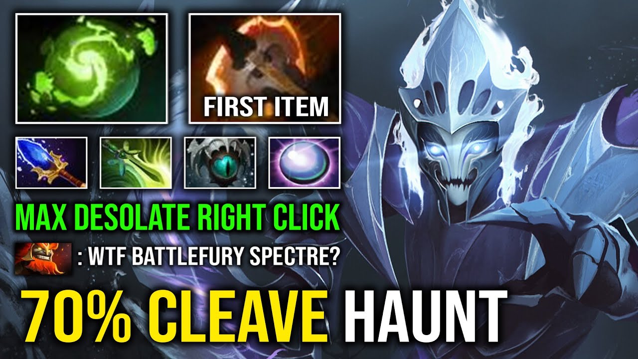 NEW META First Item Battle Fury 70% Cleave Global Haunt Max Desolate ...