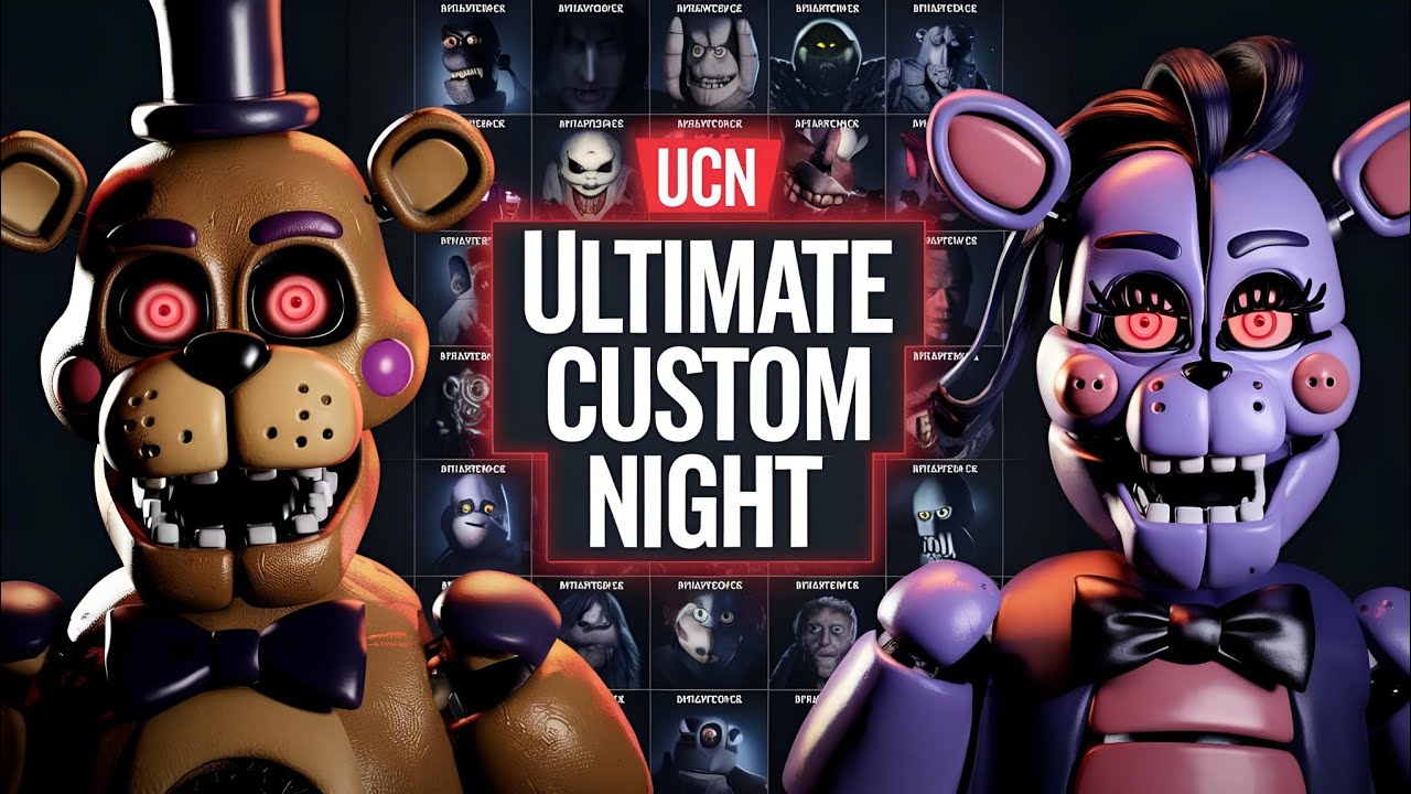 ULTIMATE CUSTOM NIGHT ALL JUMPSCARE PART 3 | GAMEPLAY #08 - YouTube