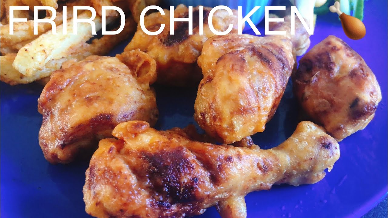 CHICKEN ROAST- FRIED CHIKEN ROAST- MIDDAY LUNCH FOR ONE PERSON - YouTube