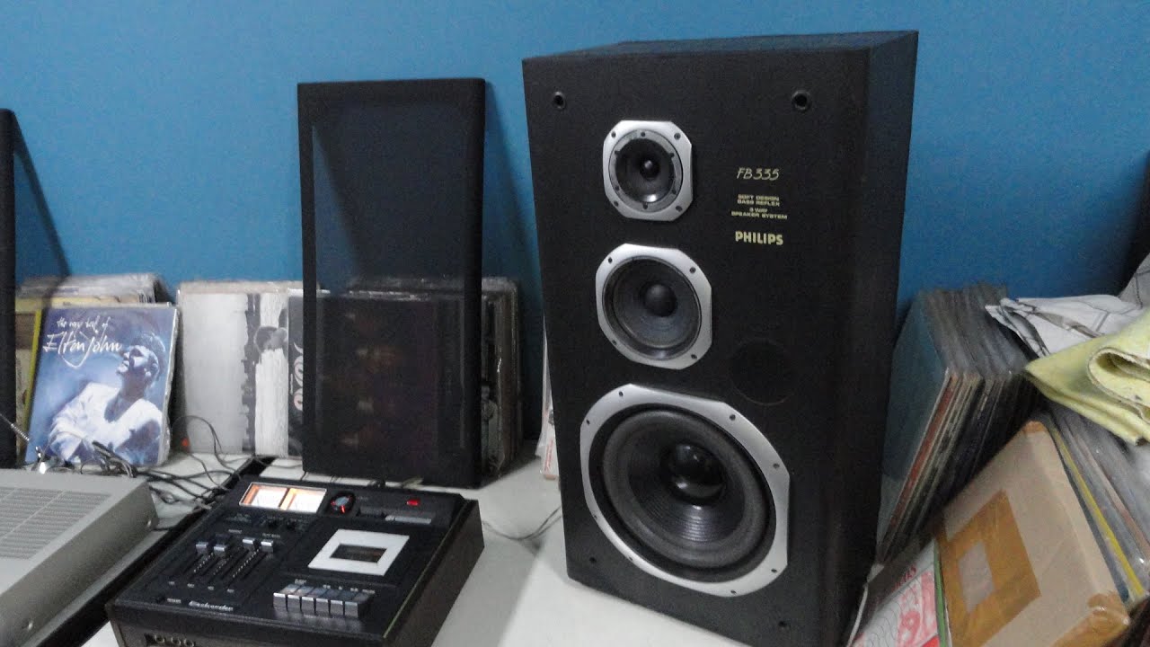 O Rei do Som - Caixas de Som Philips FB-335 - YouTube