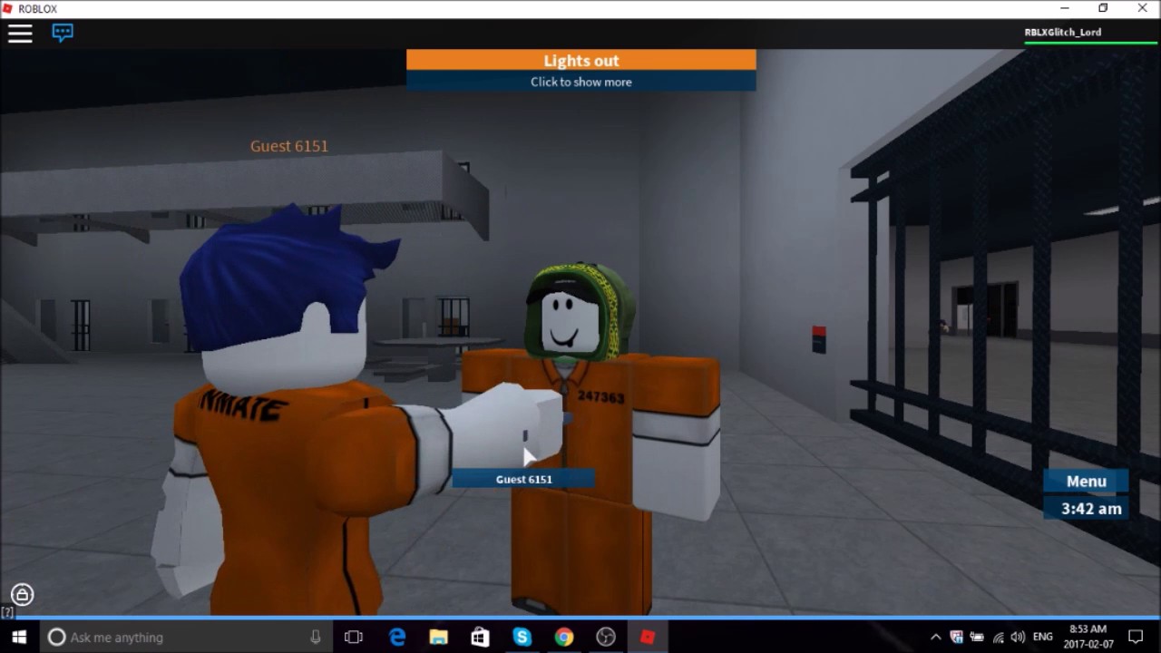 ROBLOX Prison Life v2.0 | Prisoner Gun Glitch 2017 - YouTube