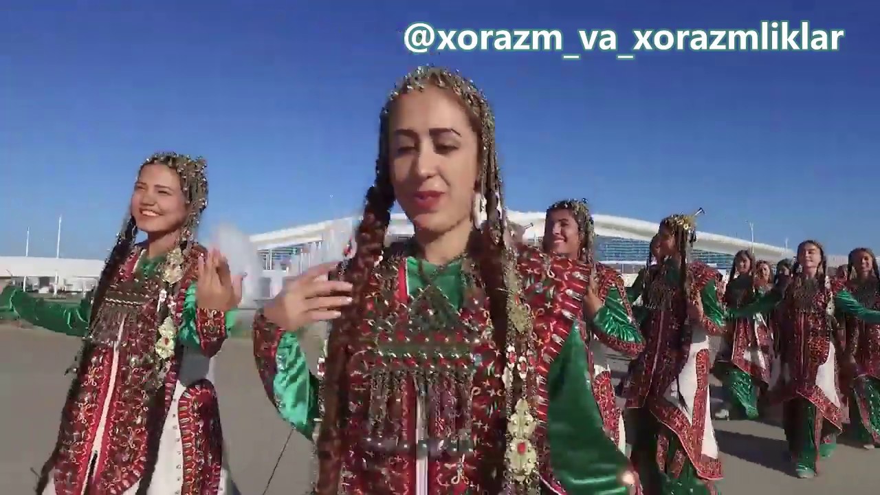 "Қуш депти", туркман халқ қўшиғи ва рақси / "Qush depti", turkman xalq ...