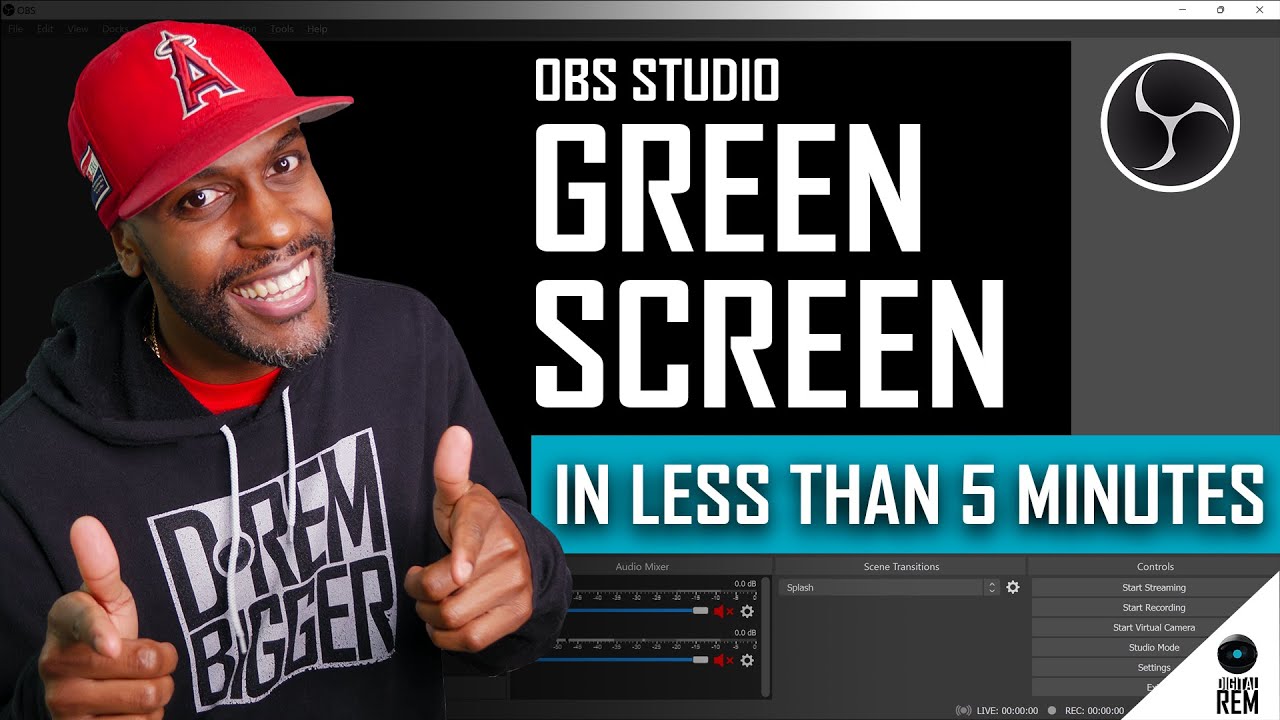 OBS Green Screen Settings for Beginners - YouTube