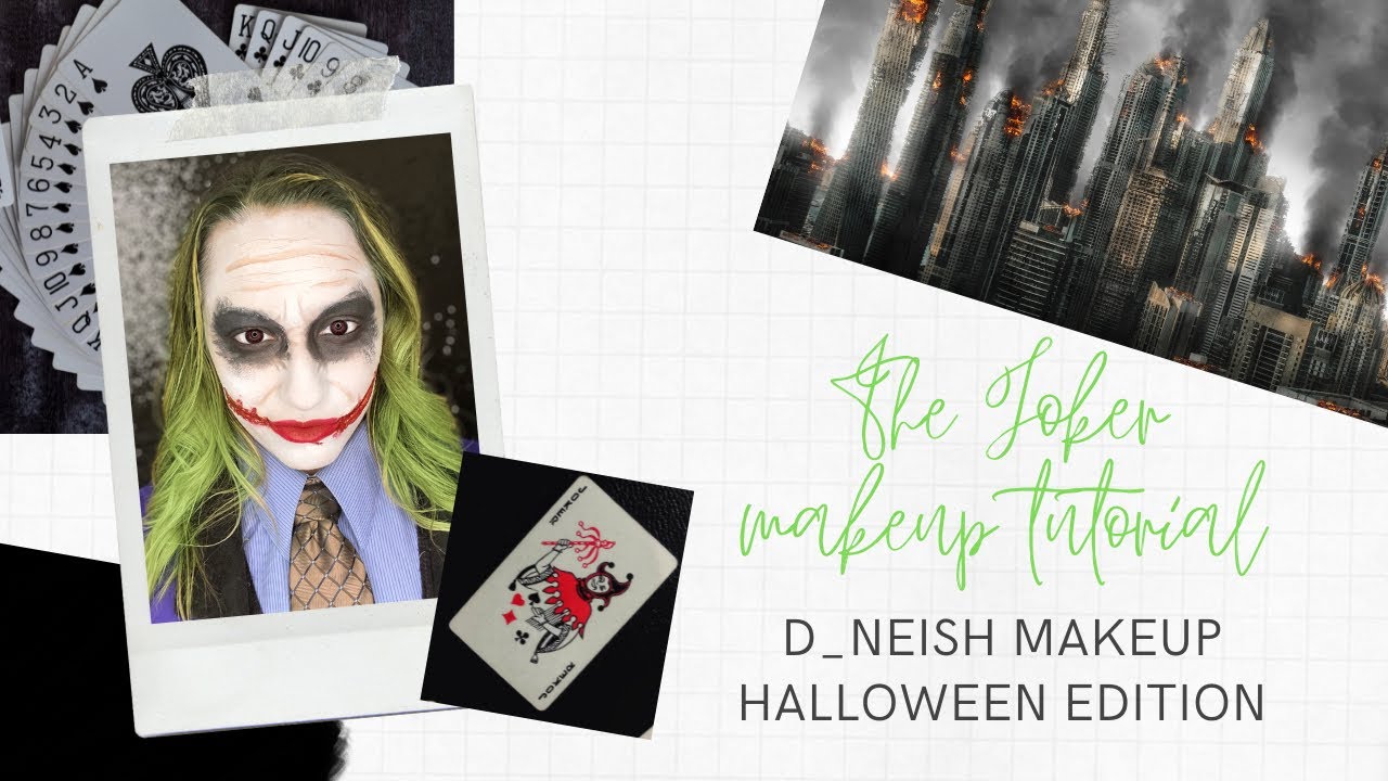 The Joker Makeup Tutorial - YouTube