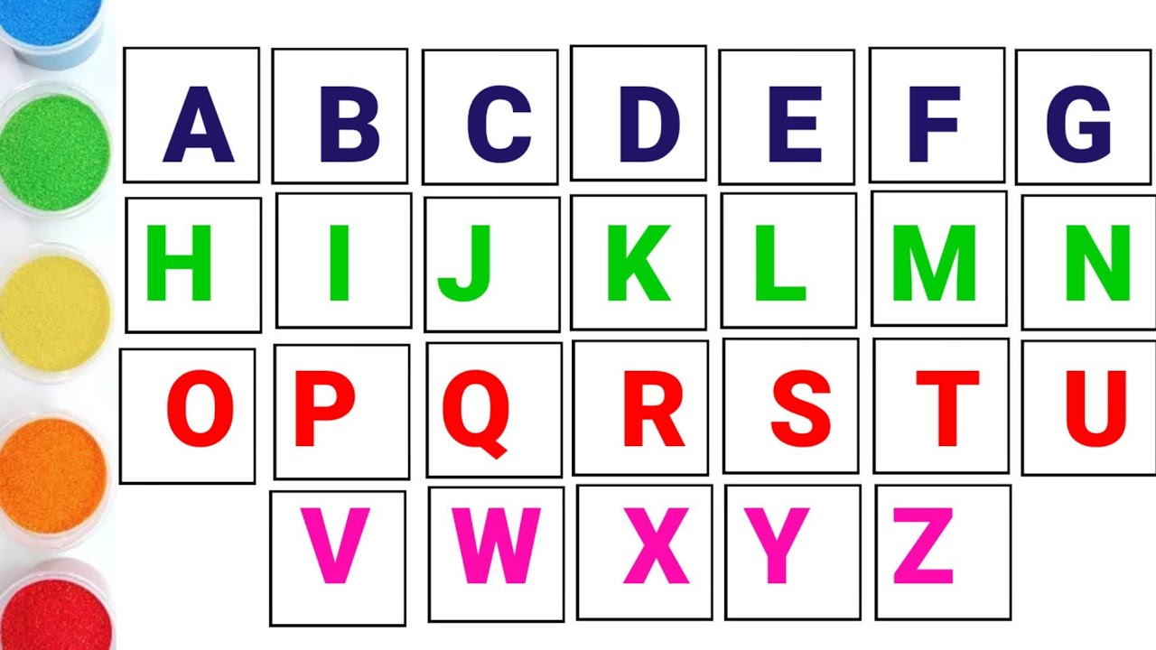 알파벳이 유 어린이 위한 Alphabet대문자 A부터 Z까지 따라 쓰기 Write Alphabet A To Z