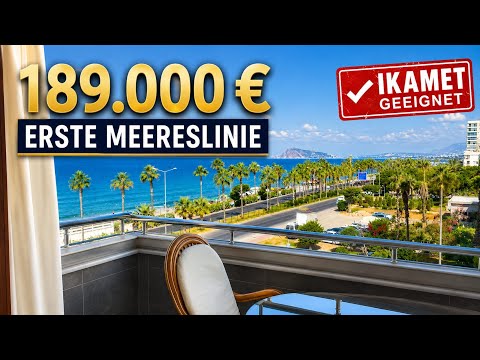 🌊 Alanya Mahmutlar | 120 m² in erster Meereslinie – Top-Preis!