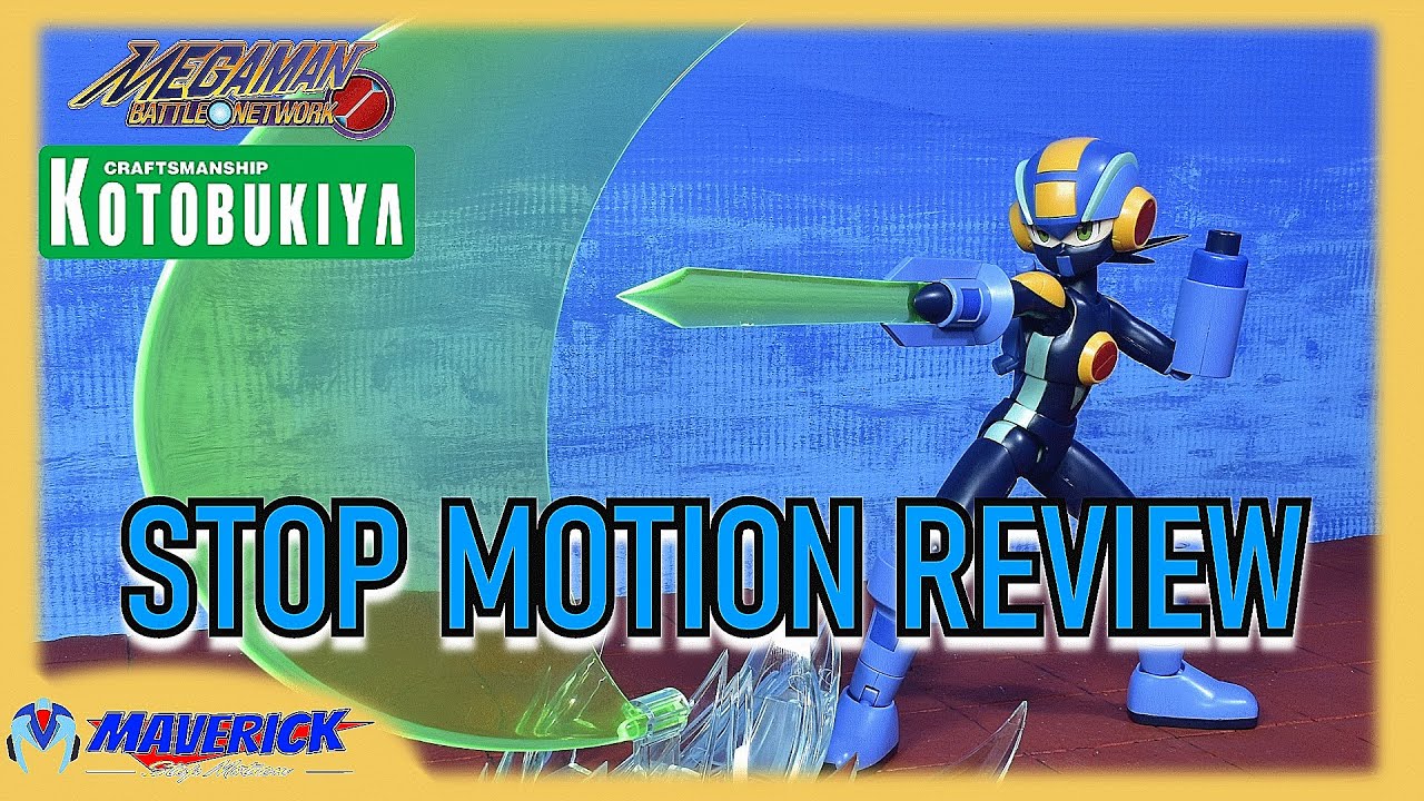 MEGAMAN EXE | STOP MOTION MODEL KIT REVIEW | #figure #megaman # ...