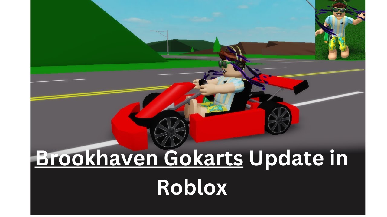 Brookhaven Go-karts Update in Roblox - YouTube
