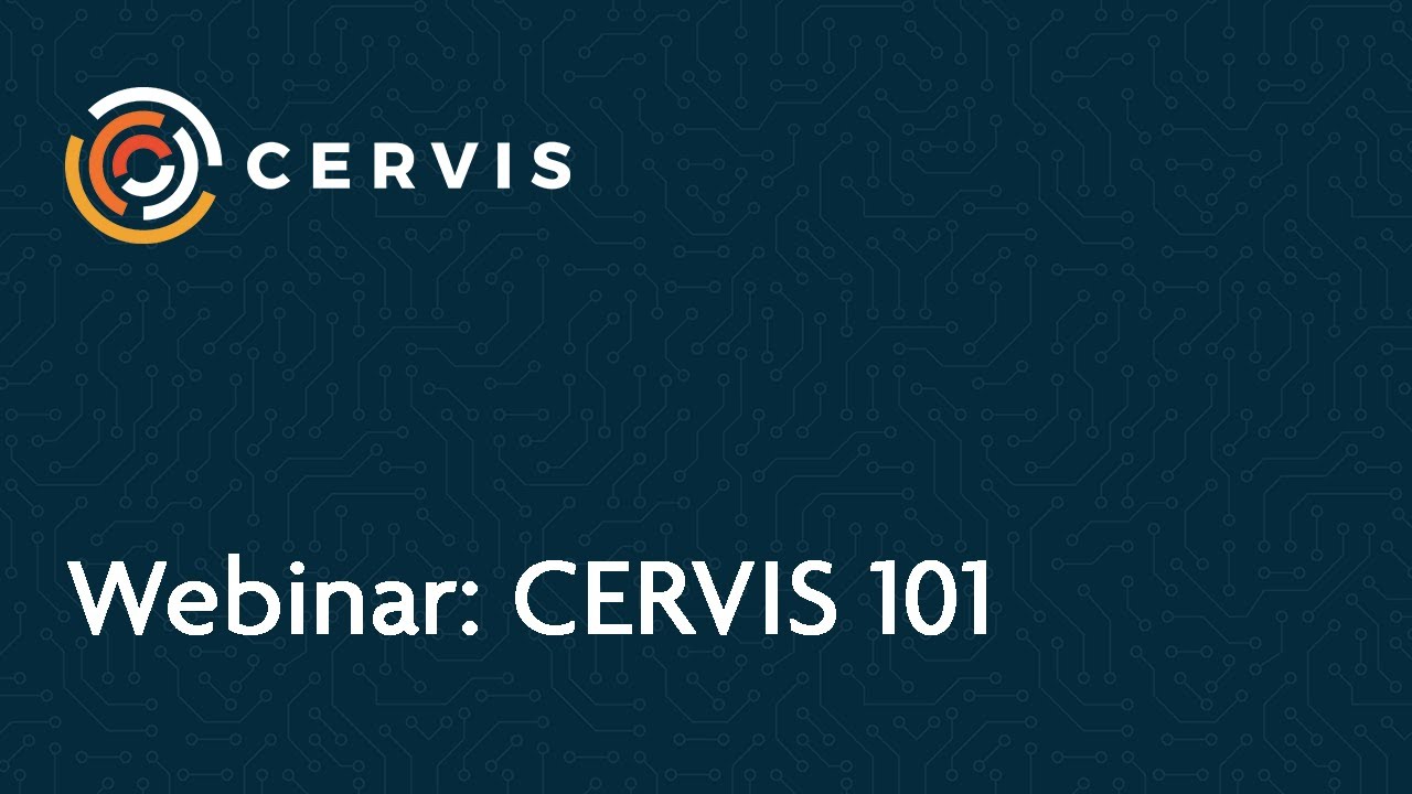 Webinar: CERVIS 101 - YouTube
