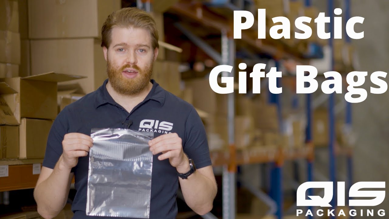 Plastic Gift Bags (+15% Coupon) | QIS Packaging - YouTube