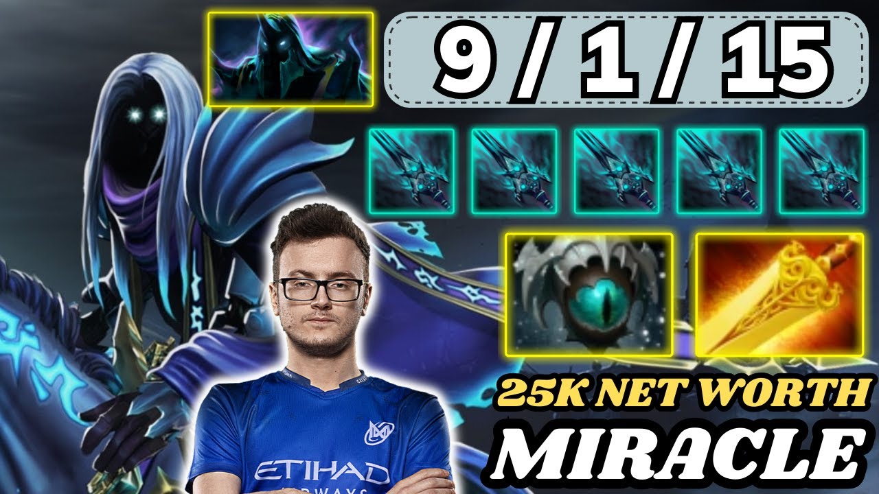 🔥 MIRACLE Abaddon Hard CARRY 25K NET WORTH 🔥 Abaddon Gameplay By ...