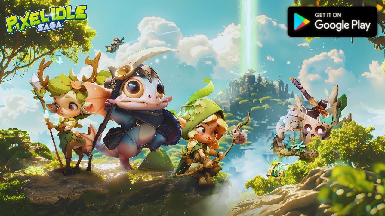 Pixel Idle Saga Gameplay | Idle RPG (Android & iOS) - YouTube