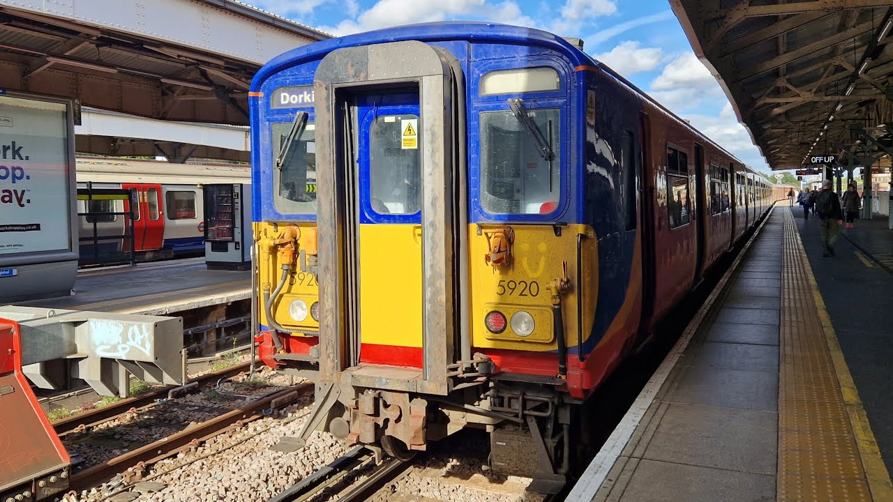 Class 455 Ride Wimbledon - London Waterloo - YouTube
