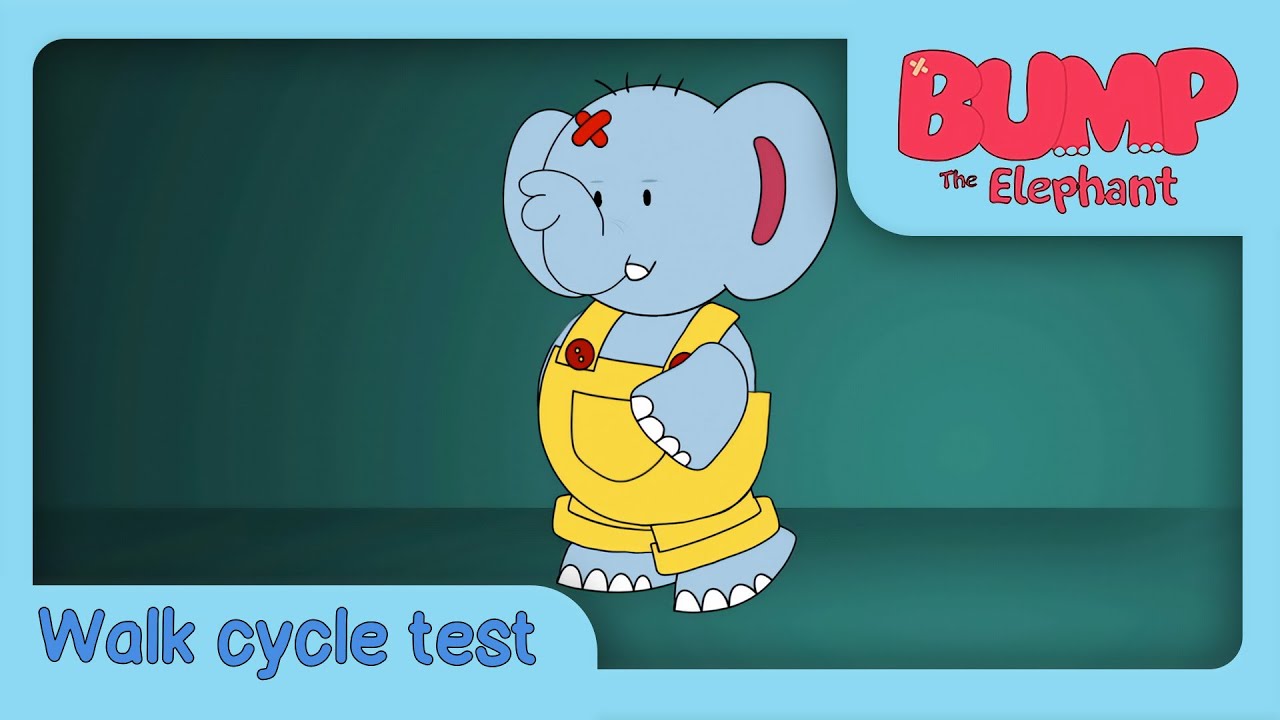 Bump the Elephant - Walk cycle test - YouTube