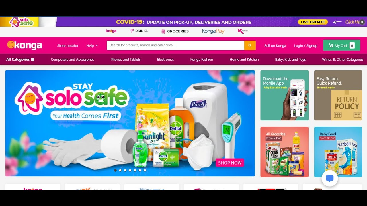 Basic Web Design Webinar (Analyzing How to Replicate Konga Website ...