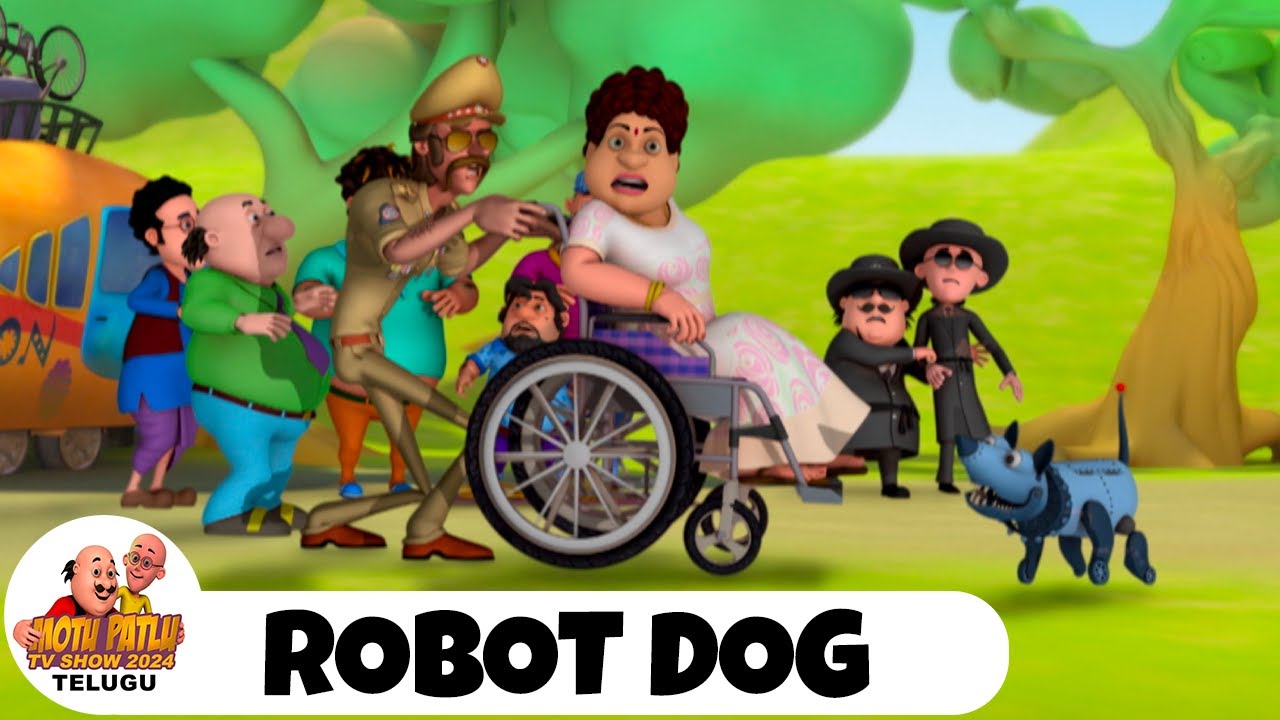 Motu Patlu Ep 27 | Motu Patlu KA Robot Dog | మోటు పాట్లు ఎపి 27 | Motu ...