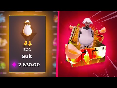 WE HIT A $2,600 EGG SUIT... | Rust Gambling - YouTube