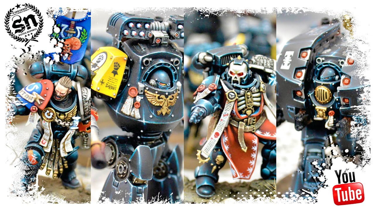 Warhammer 40k (Army Showcase) - Deathwatch by Damien Pedley - YouTube
