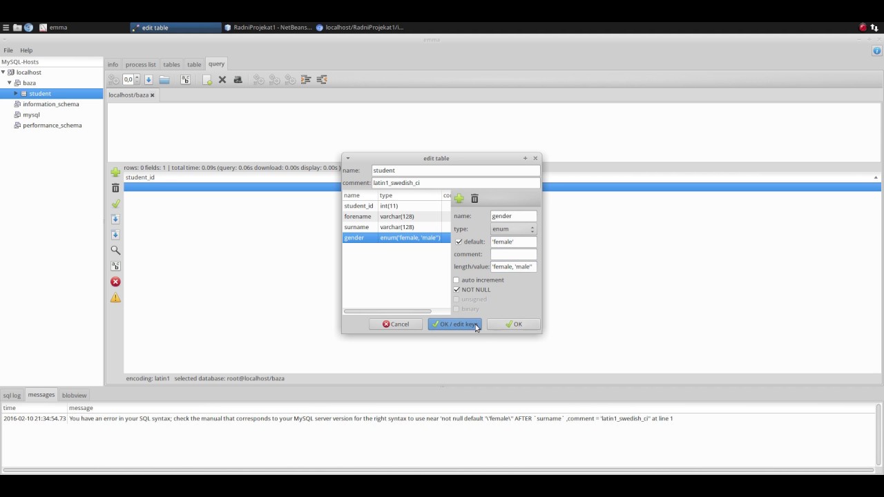 STARI SNIMCI - Web programiranje - Lekcija 014 - Rad sa bazama podataka ...